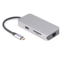 China New Design 11-In-1 Docking Station PD100W 4K 60Hz for HDMI 1000M RJ45 Type-C Extension USB 3.0 HDTV DP VGA Products in Stock for sale