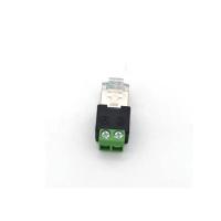 China Network Cable Ethernet UTP Adapter Modular RJ45 8P4C Cat5e Screw Terminal Connector RoHS/Reach Certified for sale