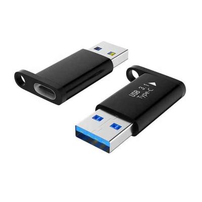 China Professional Brand New USB3.0 Male to Female USB-C Adapter Gold Plated Aluminum 3A Power Supply for Laptop AC Output for sale