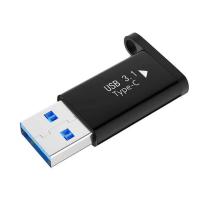China Professional Brand New USB3.0 Male to Female USB-C Adapter Gold Plated Aluminum 3A Power Supply for Laptop AC Output for sale