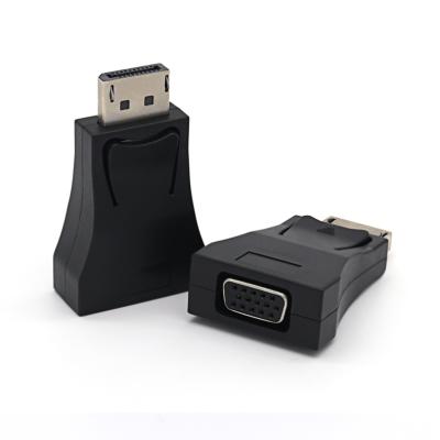 China DP Male to VGA Female Adapter Displayport to VGA Converter DP Cables Adapter Male to Female VGA for HDTV Monitor for sale