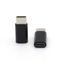 China Brand New Micro-USB Female to USB-C Male OTG Adapter Power Supply Adapter for Laptop Use AC Output for sale