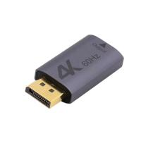 China 4K 60Hz DP to HD-MI Adapter  Display Port to HD-MI Female  Adapter Converter for sale