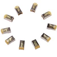 China Cat5e FTP Shield RJ45 Network Plugs Cat5 Cat6 8P8C RJ45 Connectors for Crimping Communication Cables for sale