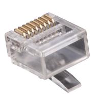 China UTP Cat6 Cat7 Ethernet Network Port RJ45 Modular Plug 8P8C Crystal Head Rj45 Connector in Stock for sale