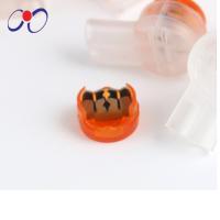 China Bulk Pack of 200 UY K1 Orange Waterproof Connectors for Telephone and Ethernet Cables for sale