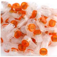 China Bulk Pack of 200 UY K1 Orange Waterproof Connectors for Telephone and Ethernet Cables for sale