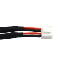 China PH3.96 4P to 2P*2 Harness Cable with Copper Braid for Robots - Customizable Length and PH3.96 Connectors for sale