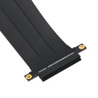 China PCIE 4.0 X8 GPU Extension Cable 16GBS AI Server Cable for sale