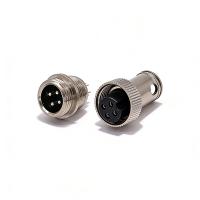 China GX12 4 Pin Aviation Connector Plug Socket 4 Pin Male & Female Circular connectors for sale
