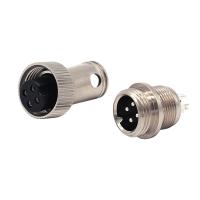 China GX12 4 Pin Aviation Connector Plug Socket 4 Pin Male & Female Circular connectors for sale