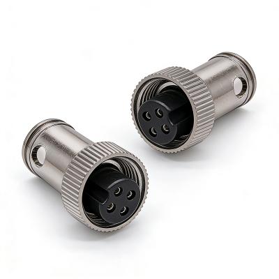 China GX12 4 Pin Aviation Connector Plug Socket 4 Pin Male & Female Circular connectors for sale