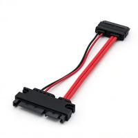 China SATA 7+6 PIN Female to 22Pin Male Adapter Cable for sale