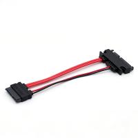 China SATA 7+6 PIN Female to 22Pin Male Adapter Cable for sale