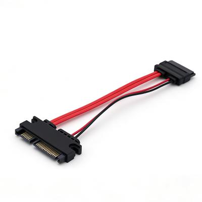 China SATA 7+6 PIN Female to 22Pin Male Adapter Cable for sale