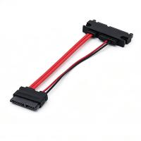 China SATA 7+6 PIN Female to 22Pin Male Adapter Cable for sale
