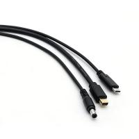 China USB3.0 B male+ DP to DC5525 Male +Mini DP male + USB C male Cable for sale