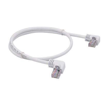 China CAT5E RJ45 8P8C to RJ45 8P8C UTP 24AWG Bare Copper Ethernet Cable for sale