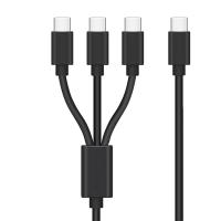 China USB2.0 C to C 4 in 1 fast charing and data transmission cable for sale
