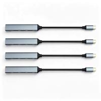 China 4 in 1 USB 3.0 Hub Sopport USB-A 5Gbps Data for Laptop for sale