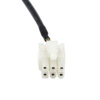 China PH4.2mm 2*3Pin to 2*3Pin Copper Tinned Wire Harness Cable 400mm Length Black for sale