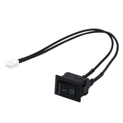 China Custom JST XHP-3 3P to CWTI2AASI Switch On/Off Cable Wire Harness Cables Product for sale