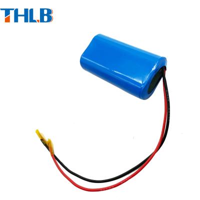 China 0.5C Lifepo4 Battery Pack 18650 2S1P Emergency Light Lithium Battery 6.4V 1.8Ah for sale