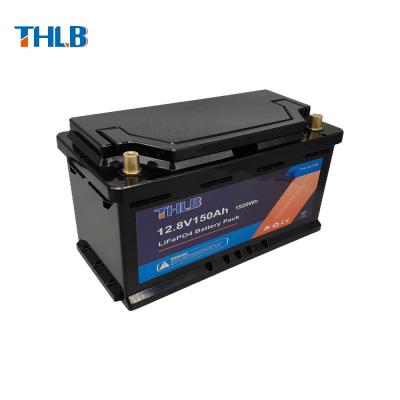 China 12.8V 150Ah LiFePO4 Battery Pack with 2000 Cycles for Solar Storage and Electric Vehicles for sale