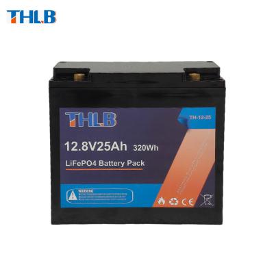 China 12 Volt 25Ah Lead Acid Replacement Battery Customizable Lithium Ion Rechargeable Pack for sale
