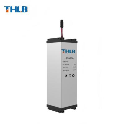China High Capacity Solar Street Light Lithium Battery 25.6V 18650 and 26650 Rechargeable Lithium Ion Battery for Energy Storage for sale