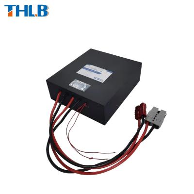 China Intelligent THLB 72V 60ah AGV Lithium Battery for sale