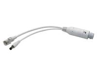 China Mini Waterproof PoE Splitter 10/100M 48V to 12V for POE switch and IP Cameras for sale