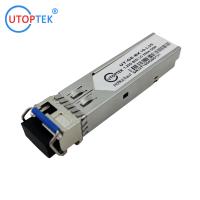 China 1.25G SFP Transceiver module SMF LC 20km Tx1550/Rx1310nm compatible cisco/huawei/HP/Aruba/Ericsson/Mikrotik for sale