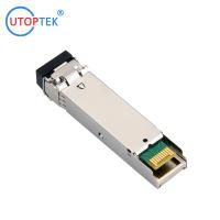 China 1.25G WDM BiDi LC 10km SFP Transceiver 1310/1550nm compatible cisco/huawei/HP/Aruba/Ericsson/Mikrotik for sale
