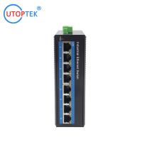 China 10/100M 8xRJ45 UTP port unmanaged industrial ethernet switch for IP Cameras for sale