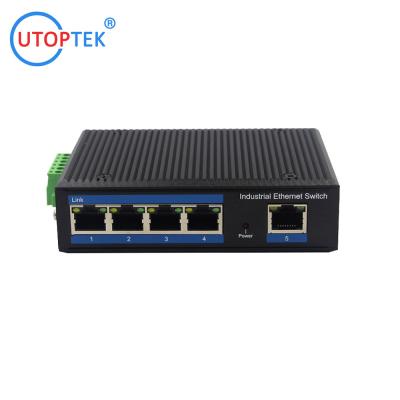 China 5 port gigabit switch 10/100/1000M 5-port UTP ethernet switch for outdoor using for sale