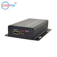 China Compressed Full HD HDMI over Fiber converter SM Single fiber FC/SC 20km HDMI video transmission for sale