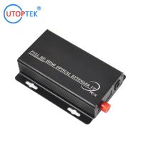China mini HD 1080P HDMI optical extender video fiber transmitter and receiver HDMI video to fiber converter for sale