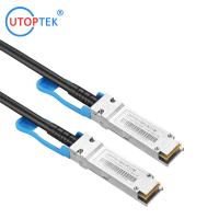 China 100G QSFP28 Passive Direct Attach Copper (DAC) Twinax Cables 0.5m-3m for data center for sale
