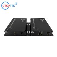 China 1Channel 1080P HDMI Video+Audio+USB KVM over fiber optical extender Single Fiber 20km video fiber transmitter receiver for sale