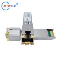 China 10/100M RJ45 Copper 100M SFP Transceiver Module cisco Huawei juniper Nokia ZTE Compatible for sale