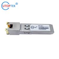 China 10/100M RJ45 Copper 100M SFP Transceiver Module cisco Huawei juniper Nokia ZTE Compatible for sale