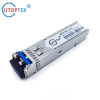 China 100M 155Mbps SFP Module SM duplex LC 40km 1310nm sfp transceiver compatible cisco,huawei,hp,aruba,mikrotik,juniper for sale
