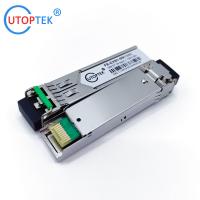 China 155M Dual LC SFP 80km 1550nm SFP Transceiver Module for ZTE/Cisco/Huawei/HPE/Aruba/Mikrotik for sale