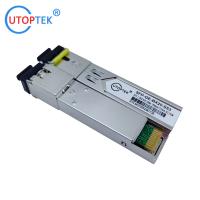 China 1.25G SFP SM BiDi SC 20km 1310/1550nm optical sfp transceiver module DDM fiber optical equipment for sale