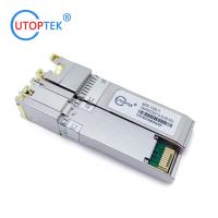 China SFP-10G-T 10Gb Copper RJ45 SFP modules 30m DDM compatible cisco/Huawei/Alcatel/Mikrotik for sale