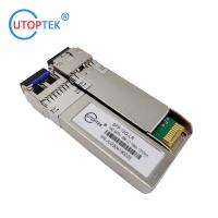 China 10G LR 20km SFP+ SMF 1310nm with dupelx LC connector optical fiber sfp transceiver module for sale