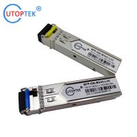 China 1.25G SFP SM BiDi LC 40km 1310/1550nm optical sfp transceiver module for cisco/huawei/HP/Aruba/Juniper/Mikrotik for sale