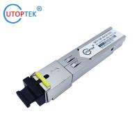 China 1.25G SFP SM BiDi SC 3km 1310/1550nm optical sfp transceiver module compatible cisco/huawei/Zyxel for sale