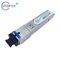 China 1.25G SFP SM BiDi SC 3km 1310/1550nm optical sfp transceiver module compatible cisco/huawei/Zyxel for sale